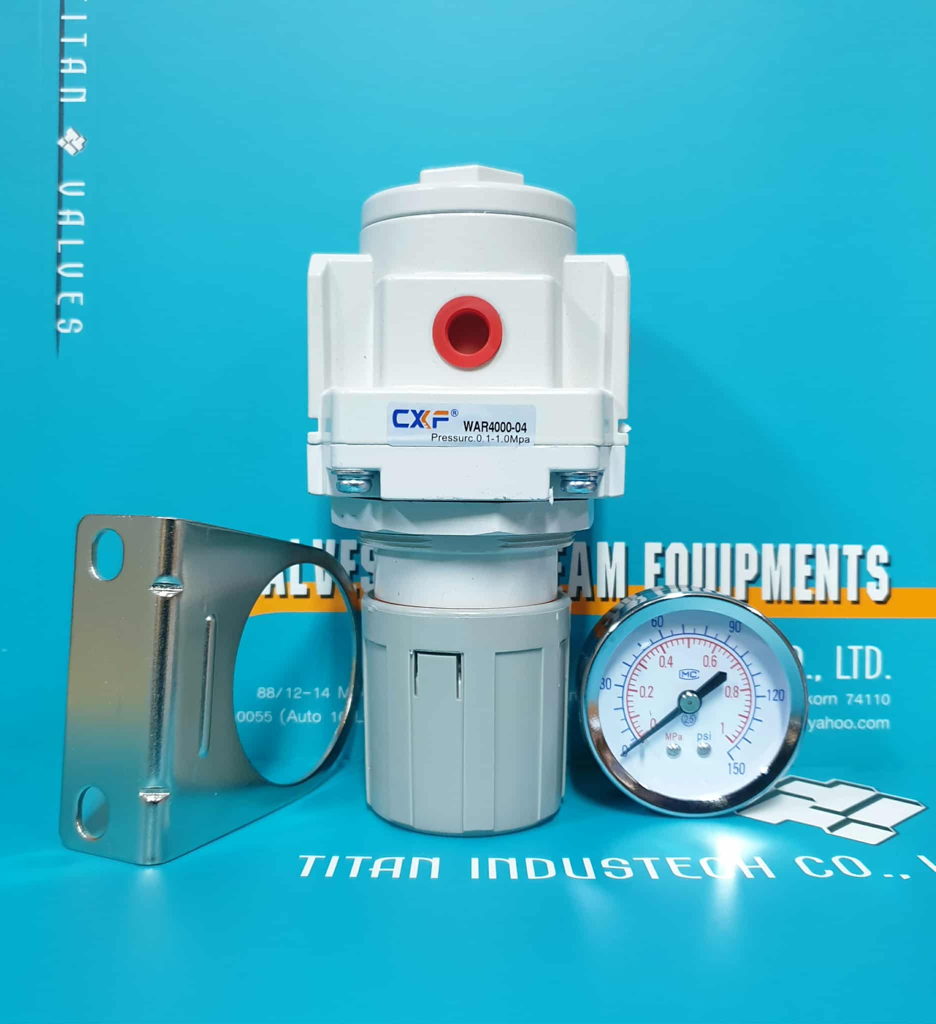 "CXF" AIR REGULATOR , WAR Series - TITAN INDUSTECH CO.,LTD. VALVES AND STEAM EQUIPMENTS.